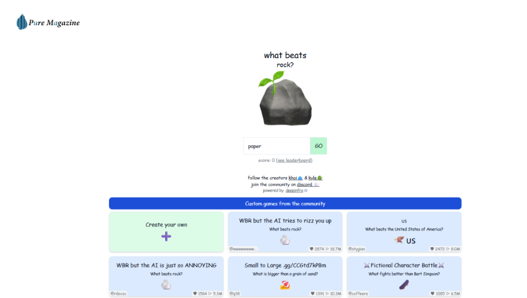 Beyond Rock-Paper-Scissors: The Ultimate What Beats Rock Game Guide ...