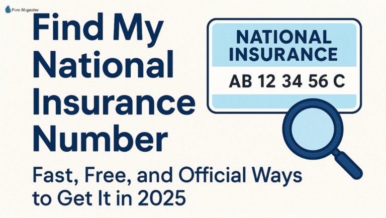 Find My National Insurance Number: Fast, Free, and Official Ways to Get ...