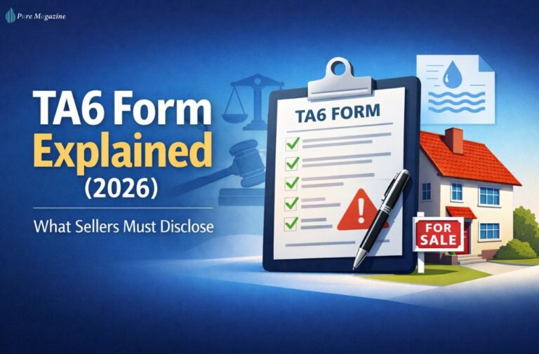 TA6 Form Explained (2026): What Sellers Must Disclose - Pure Magazine