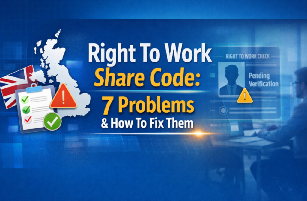 Right To Work Share Code: 7 Problems & How To Fix Them - Pure Magazine