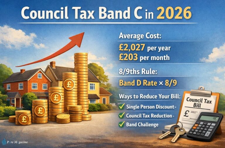Council Tax Band C: Monthly Cost in 2026 (£135–£185) - Pure Magazine