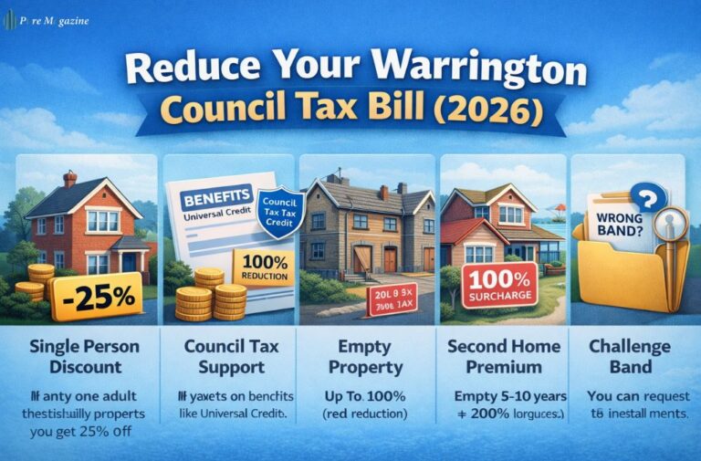Warrington Council Tax 2026/27: Full Guide + 7.48% Rise - Pure Magazine